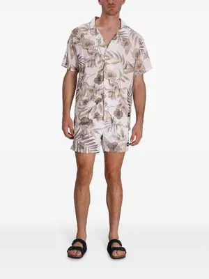 BOSS Piranha Swim Shorts - Neutrals