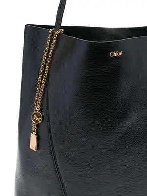 Chloé Large Spin Leather Tote