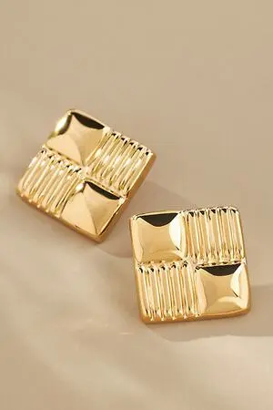 CENDRE Valenta Mixed Metal Earrings Gold