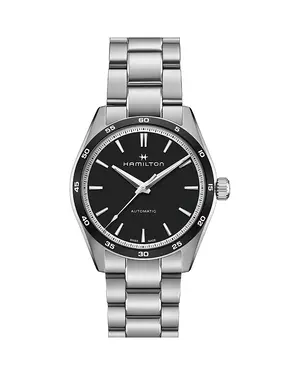 Hamilton Jazzmaster Performer 38mm Watch - Black/silver