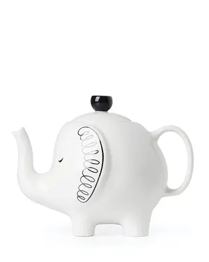 Kate Spade New York Wild Things Elephant Teapot - Off White