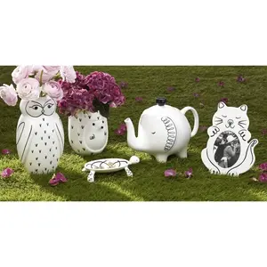 Kate Spade New York Wild Things Owl Vase