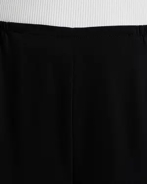 Caroline Rose Crepe Wide Leg Pants