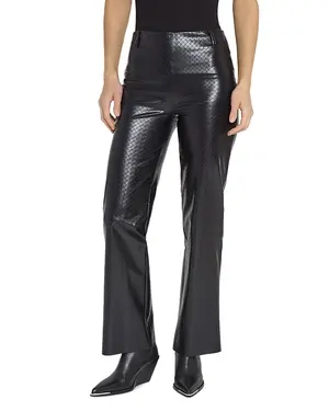 Lyssé Amara Faux Leather Pants - Black