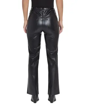 Lyssé Amara Faux Leather Pants - Black