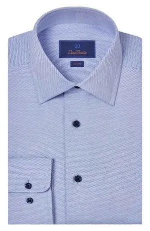 Men's David Donahue Blue Shirts