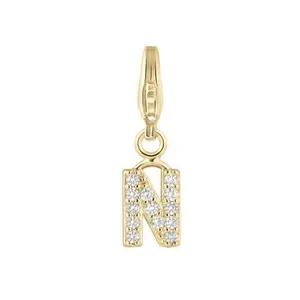 ELECTRIC PICKS Initial Charm - Gold - N