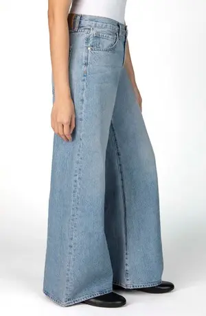 NELLE ATELIER The Laura Petite Wide Leg Jean
