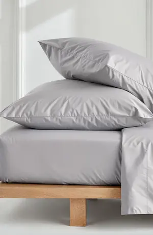 ITALIC Luxe Australian Sateen Sheet Set - Light Gray