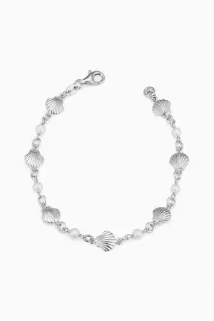 ORADINA Sterling Station Bracelet - Silver