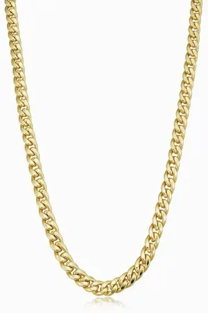 ORADINA Estate Cuban Chain In 14k Gold - 14k Yellow Gold