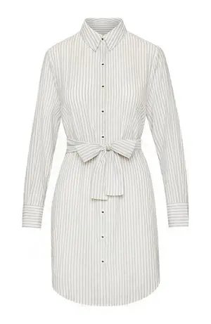 ANSEA Gauze Button Down Dress