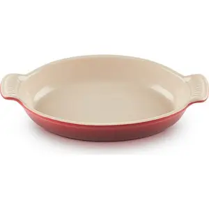 LE CREUSET Heritage 1.75-quart Oval Au Gratin Baking Dish - Cherry