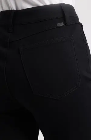 1822 Denim High-rise Straight Leg Jeans - Black