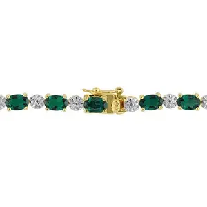 JULIANNA B. Lab-created And Diamond Bracelet