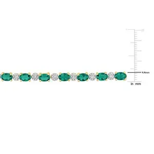 JULIANNA B. Lab-created And Diamond Bracelet
