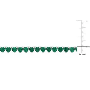 JULIANNA B. Lab-created Tennis Necklace