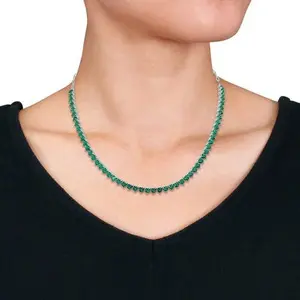 JULIANNA B. Lab-created Tennis Necklace