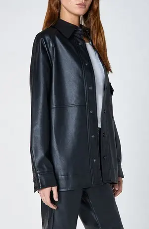UNPUBLISHED Gia Faux Leather Jacket