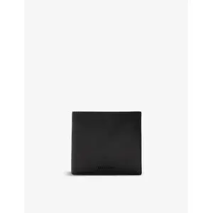 ALLSAINTS Delph Logo-debossed Bi-fold Leather Wallet - Black