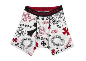 Chrome Hearts Classic Rib Boxer Brief - White
