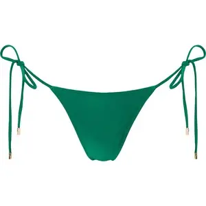 SUNKISSED Sunkissed Le Triangle Tie Side Bikini Bottom Emerald