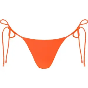 SUNKISSED Sunkissed Le Triangle Tie Side Bikini Bottom Orange