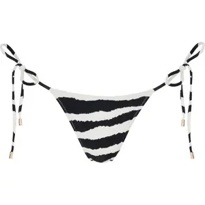 SUNKISSED Le Triangle Bikini Bottom Wild Zebra