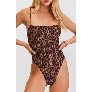 SUNKISSED Le Bon Bon One-piece Swimsuit - Leopard