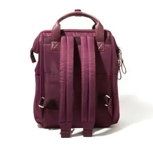 BAGGALLINI Laptop Backpack - Mulberry Twill