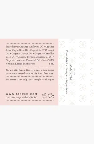 LIZUSH Organic Facial Oil