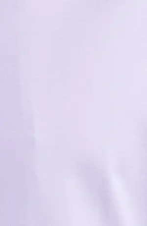 Zanella Lord Solid Knit Cotton Blend Dress Shirt - Lavender