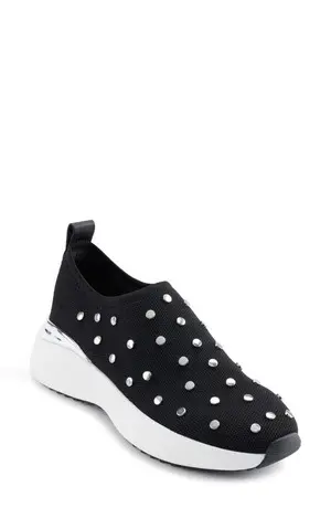 Dkny Zamora Stud Knit Sneakers