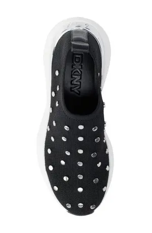 Dkny Zamora Stud Knit Sneakers