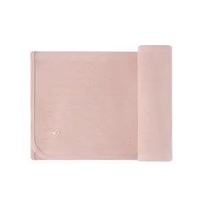ELY'S & CO. Squiggle Pointelle Collectionblanket - Pink