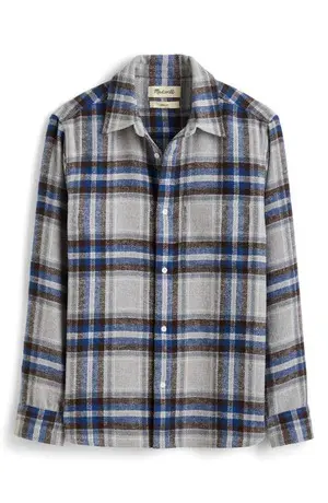 Madewell Easy Brushed Flannel Button-up Shirt