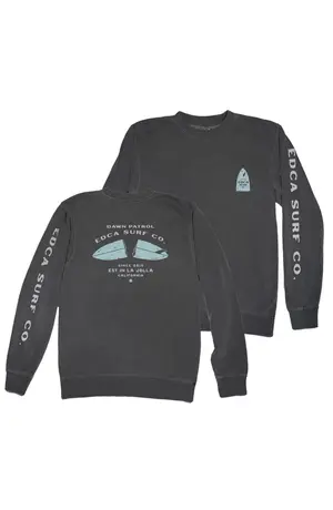 EVERYDAY CALIFORNIA Beater Board Crewneck Sweatshirt