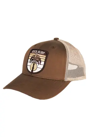 EVERYDAY CALIFORNIA 19th Street Snapback Hat - Brown / Khaki