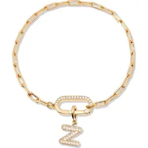 BROOK & YORK Petra Initial Charm Bracelet - Gold Z