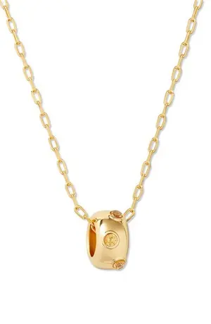 BROOK & YORK Kate Birthstone Pendant Necklace - Gold - November
