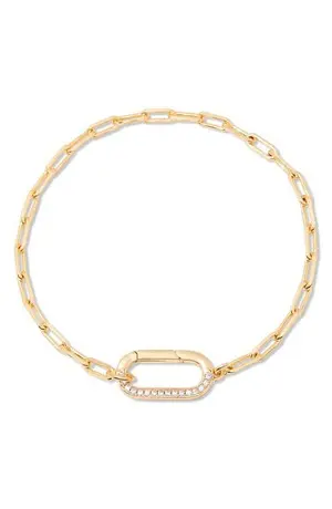 BROOK & YORK Petra Paperclip Link Bracelet - Gold