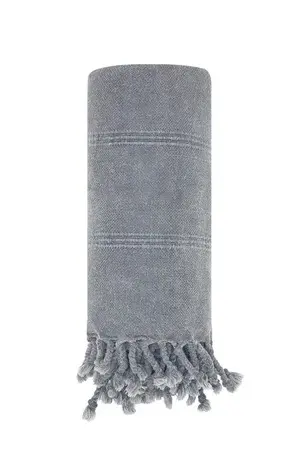 SUNKISSED Sand Free Beach Towelstonewashed Ibiza Grey