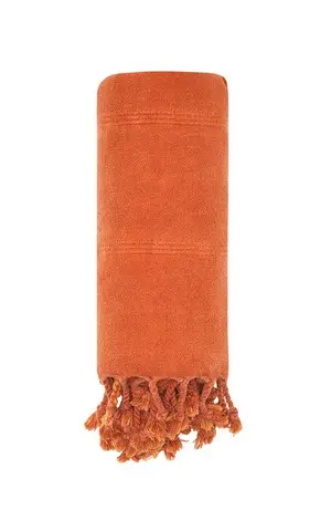 SUNKISSED Sand Free Beach Towelstonewashed Petra Rust