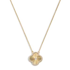 ELECTRIC PICKS Icon Clover Necklace - Gold