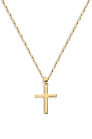 ELECTRIC PICKS Everyday Cross Pendant Necklace - Gold