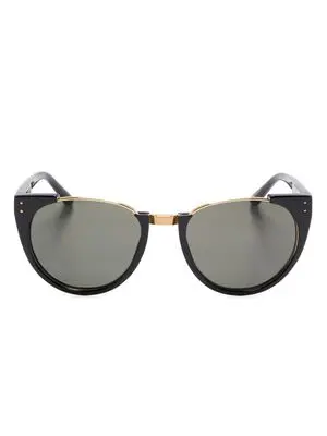 Linda Farrow Iris Sunglasses - Black