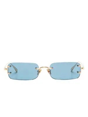 Linda Farrow Taylor Sunglasses - Gold