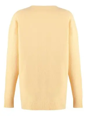 JIL SANDER Merino Wool Cardigan