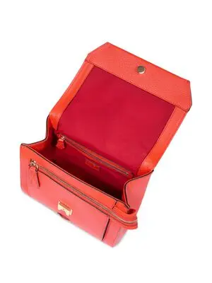 LANCEL Ninon Flap Bag - Orange