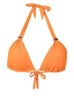 LENNY NIEMEYER Halterneck Bikini Top - Orange
